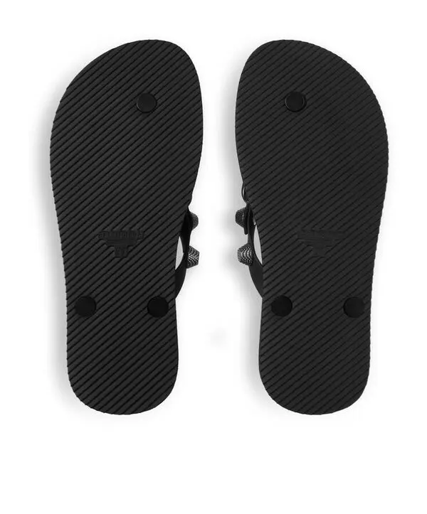 Balenciaga Cagole Stud Embellished Sandals - Black