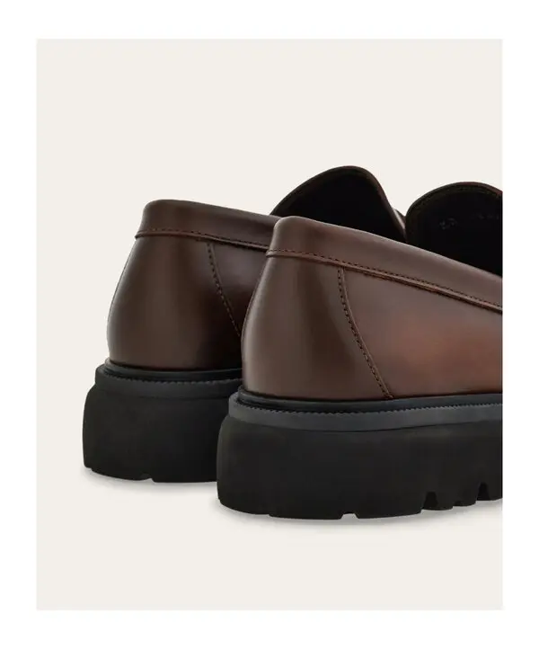FERRAGAMO Loafer With Gancini Detail