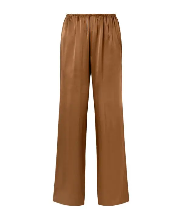 Co Straight-leg Casual Pants - Chocolate-colored