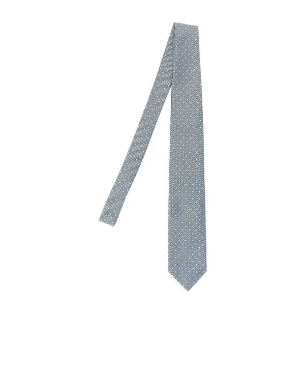 TOM FORD Polka Dot Neck Tie - Gray