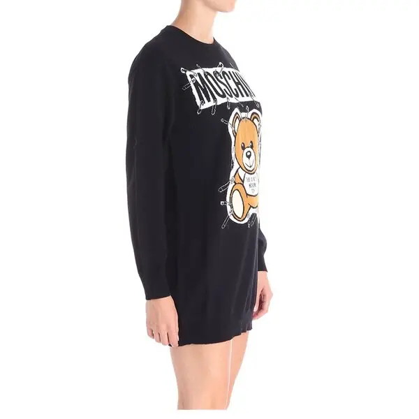 Moschino Teddy Bear Knit Dress