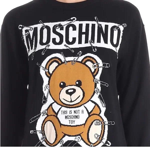 Moschino Teddy Bear Knit Dress