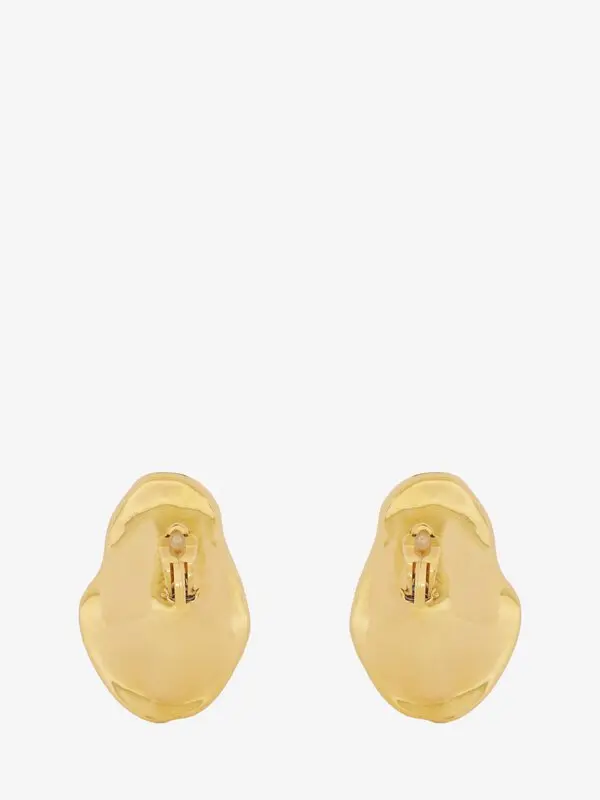 Alexander McQueen Sculptural Clasp Earrings