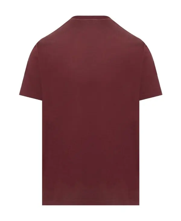Off-White Logo Logo Short-sleeved T-shirt - Red