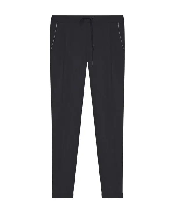 Fabiana Filippi Drawstring Waist Trousers - Black