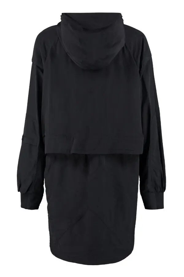 Kenzo Lightweight Parka With Logo Detail