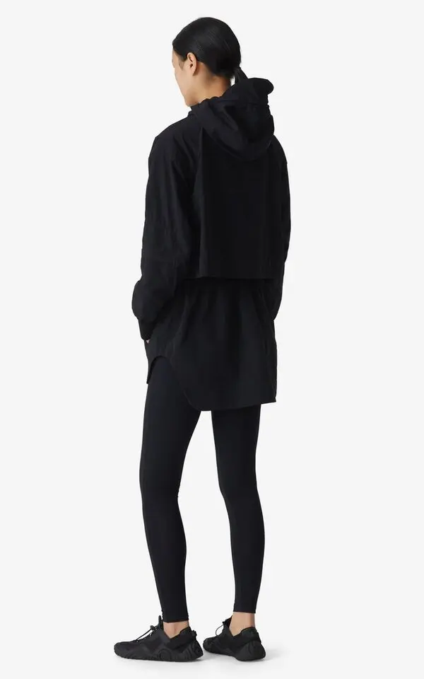 Kenzo Lightweight Parka With Logo Detail