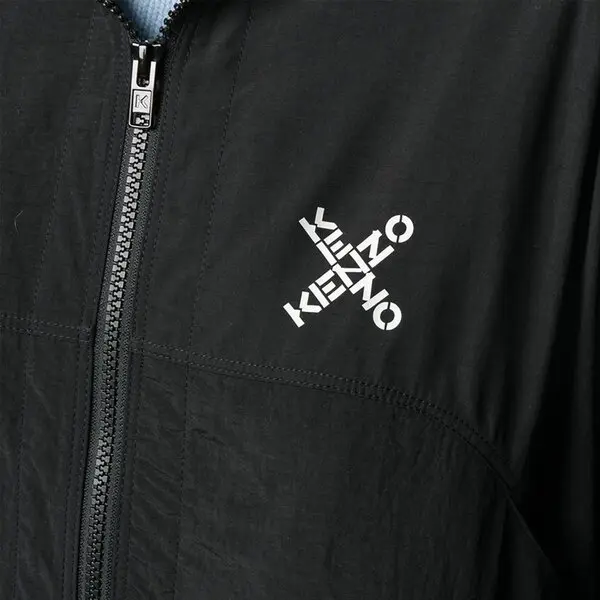 Kenzo Lightweight Parka With Logo Detail
