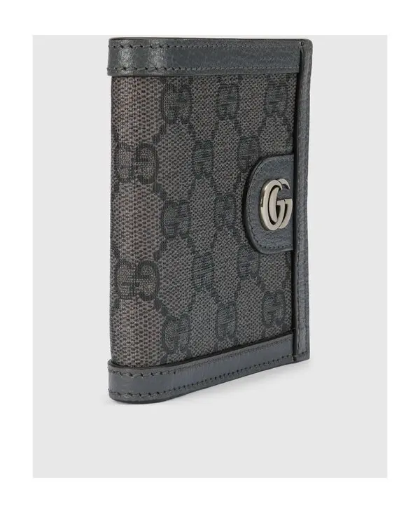 Gucci Ophidia Logo Plaque Bifold Wallet
