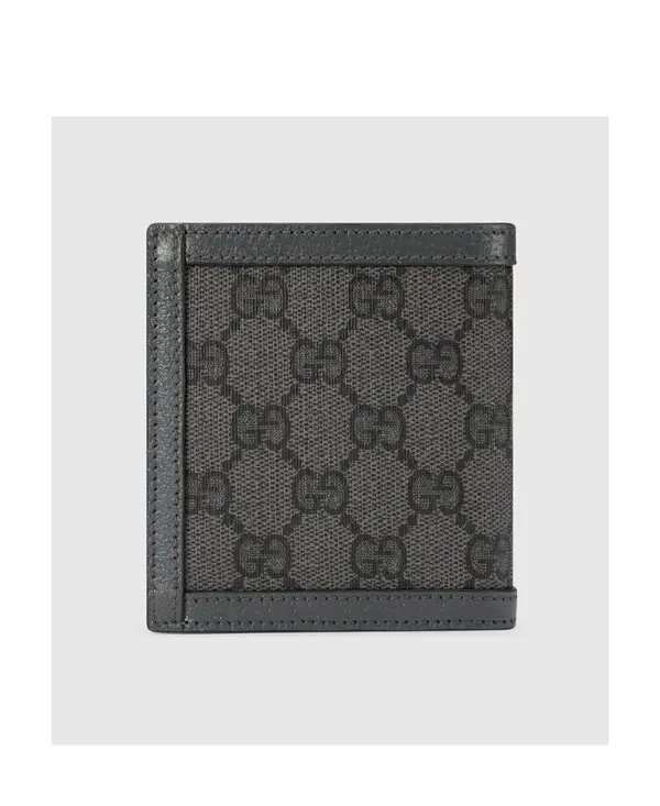 Gucci Ophidia Logo Plaque Bifold Wallet