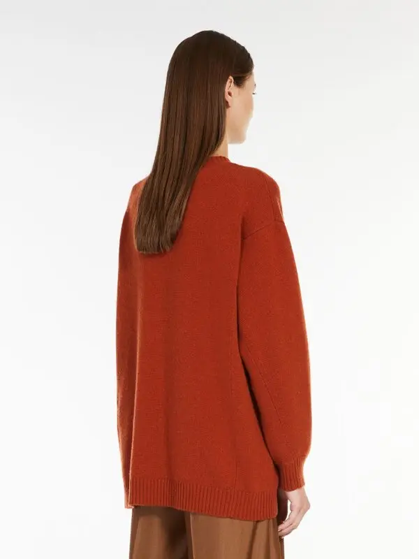 Max Mara Long-sleeved Sweater With 1951 Decal
