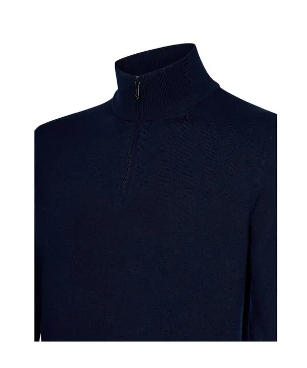 DRUMOHR Long-sleeve Quarter Zip Sweater