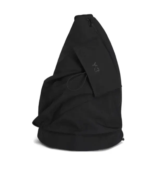 Y3 Utility Sling Backpack - Black