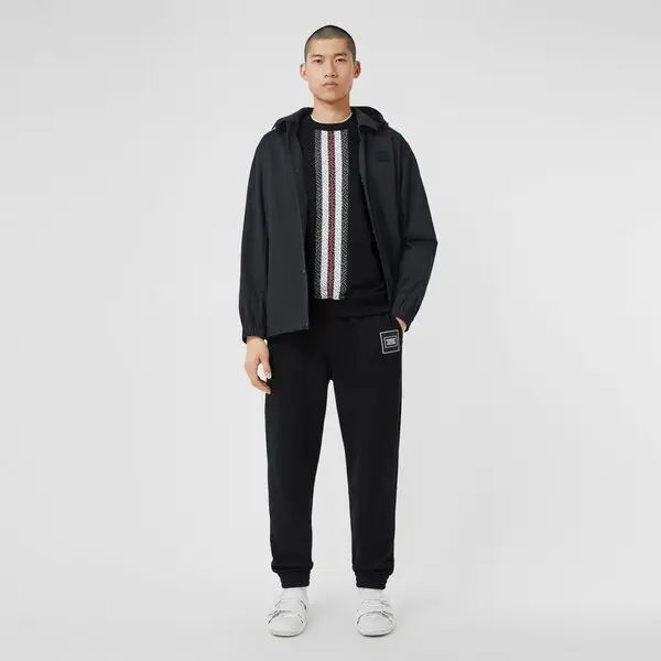 Burberry Logo Appliqué Lightweight Jacket