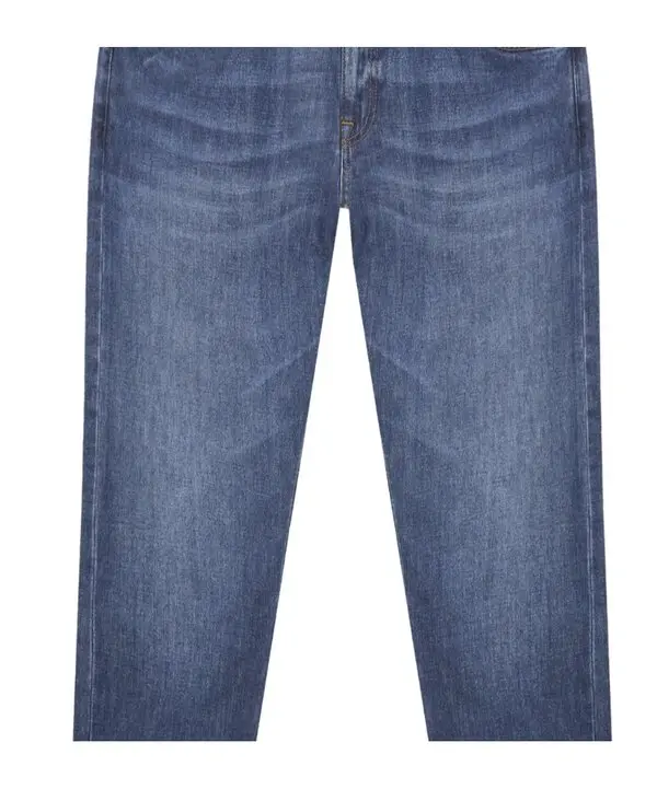 DONDUP Cuff Hem Jeans - Blue