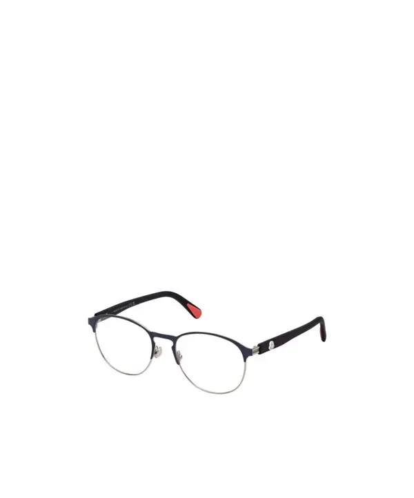 Moncler Oval Frame Eyeglasses - White