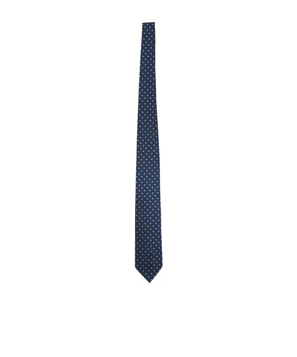 TOM FORD Polka-dot Neck Tie - Blue