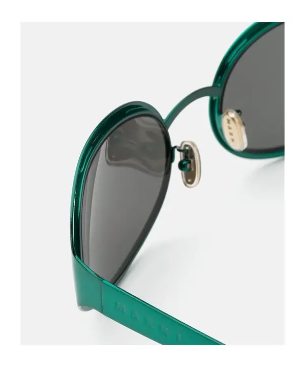Marni To-sua Oversized Oval Sunglasses