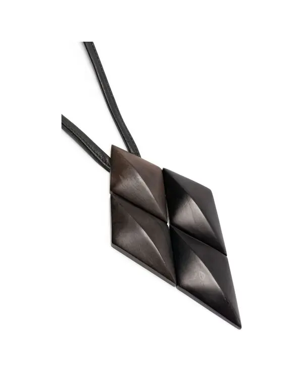 MONIES Wood Pendant Necklace