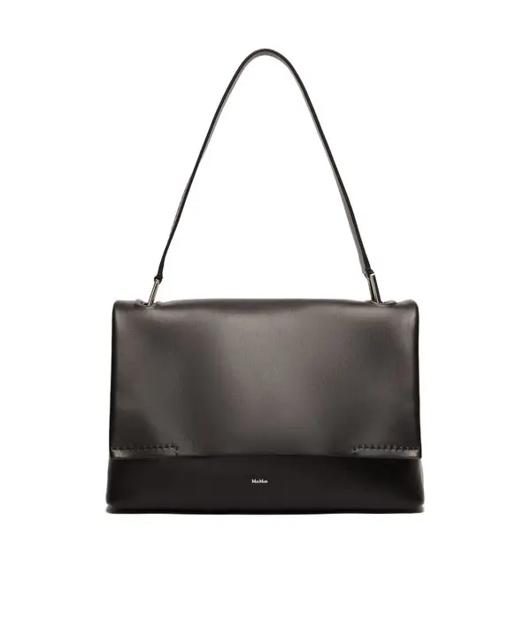 Max Mara Archetipo Leather Handbag - Black