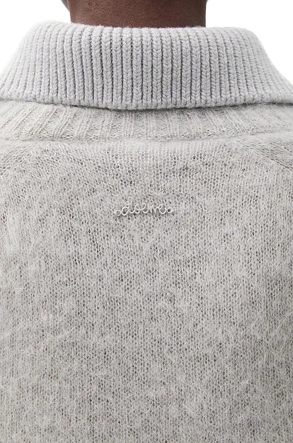 Loewe Lapel Long Sleeve Knit Jumper