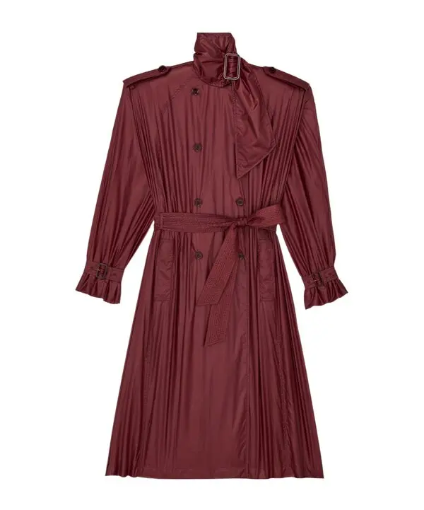 Saint Laurent Lavallière Double-breasted Trench Coat - No