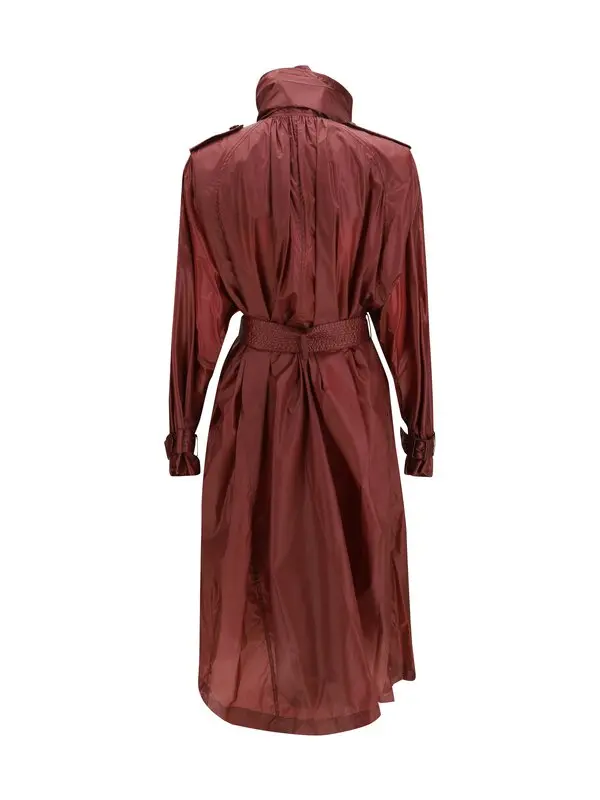 Saint Laurent Lavallière Double-breasted Trench Coat - No