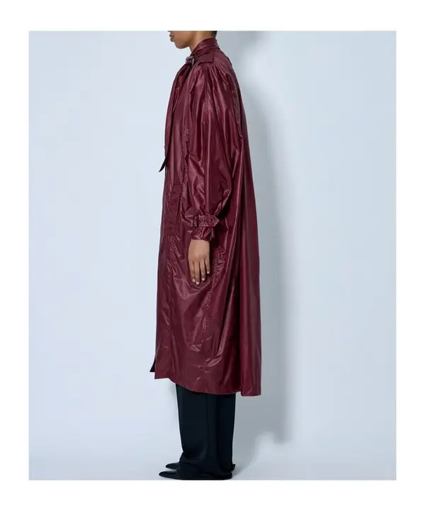 Saint Laurent Lavallière Double-breasted Trench Coat - No