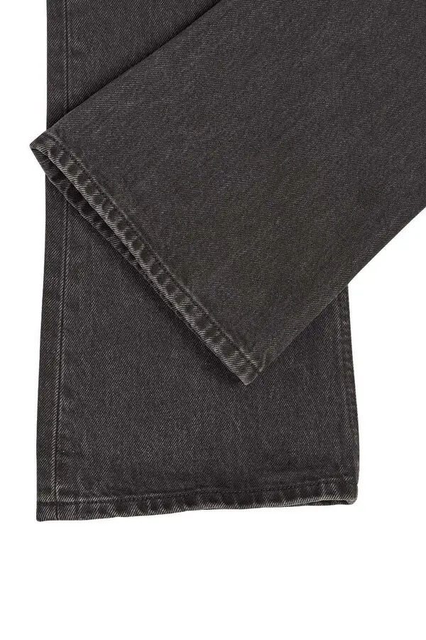 HAIKURE Carly Mid-rise Straight Jeans - Black