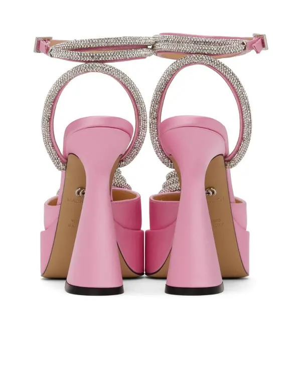 MACHMACH Triple Heart Platform Heels