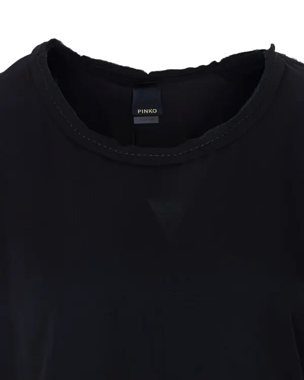Pinko Cape Sleeve Crewneck Top