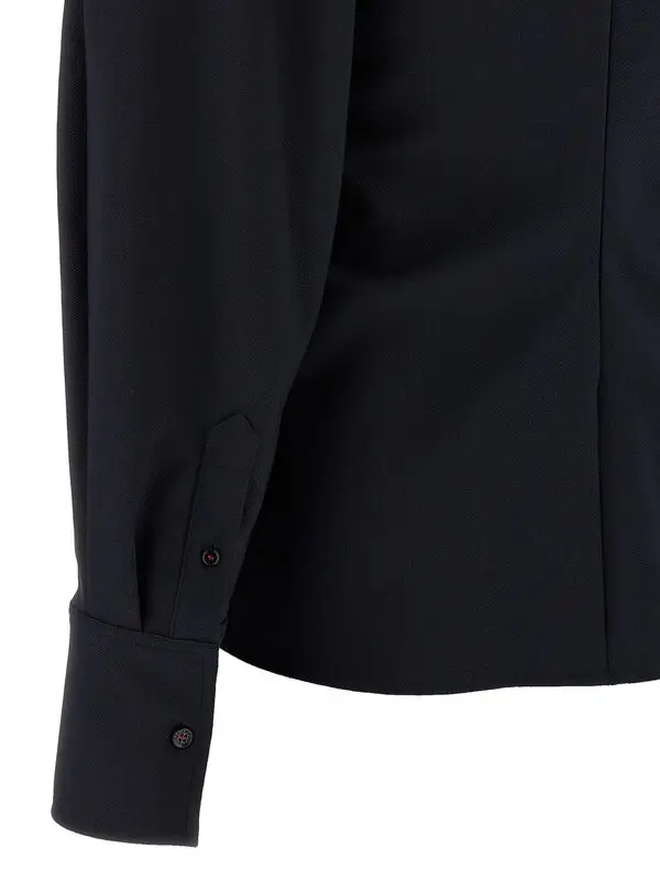 Victoria Beckham Twist Detail Blouse