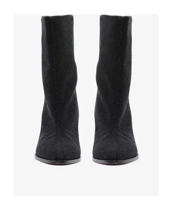 Isabel Marant Étoile Glitter Suede Leather Boots