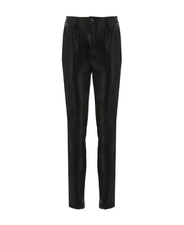 Ermanno Scervino Faux-leather Skinny Trousers