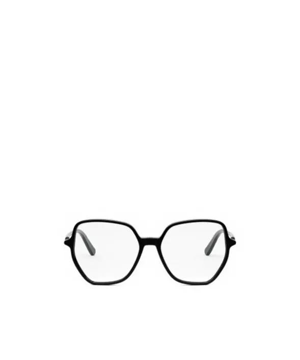 Dior Full-rim Octagonal Eyeglasses - Black