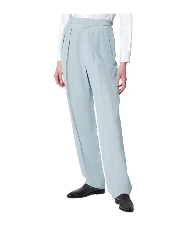 BLAZÉ MILANO Tailored Casual Pants - White