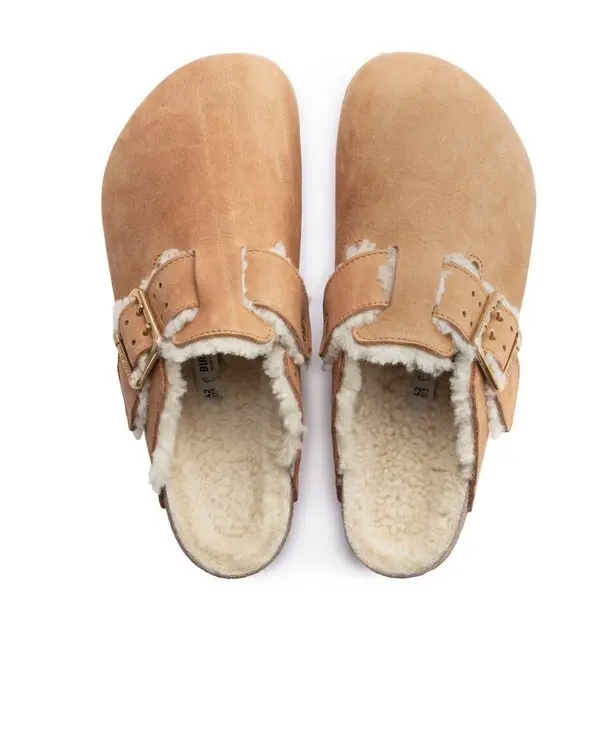 BIRKENSTOCK Boston Bold Clogs - Nude
