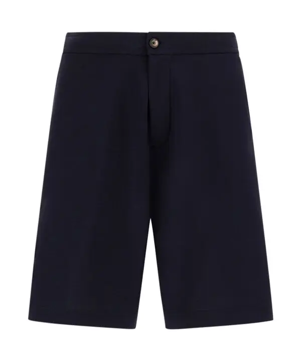 Herno Buttoned Shorts - Blue