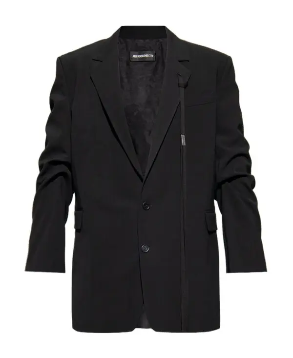 ANN DEMEULEMEESTER Single Breasted Tailored Blazer