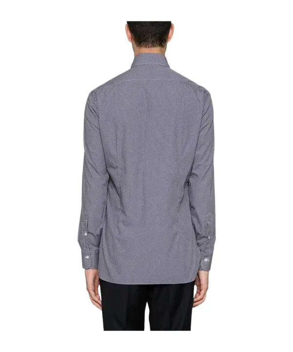 BARBA NAPOLI Long-sleeved Shirt - Gray