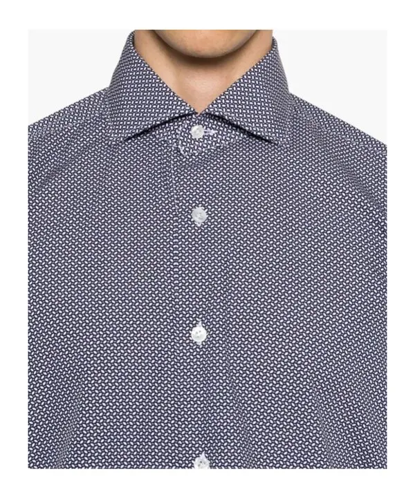 BARBA NAPOLI Long-sleeved Shirt - Gray