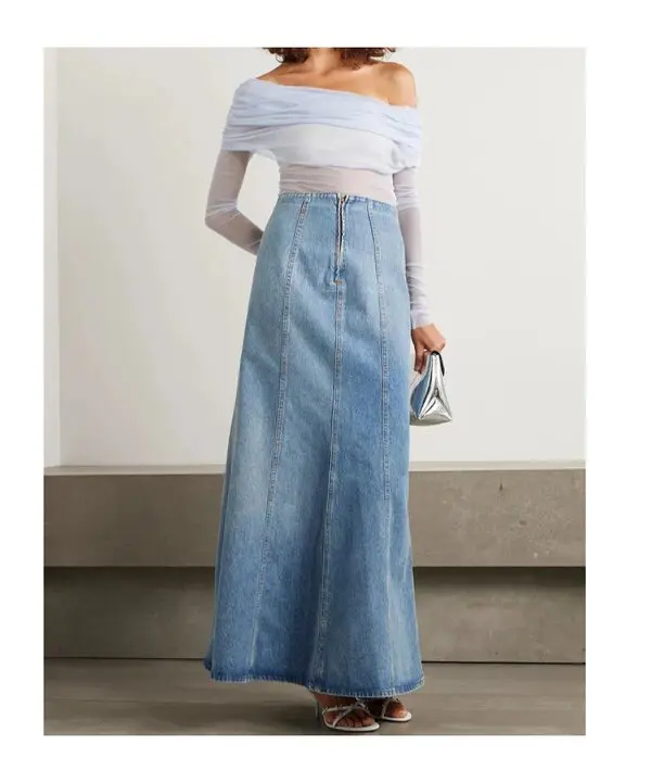 Christopher Esber Off-the-shoulder Gathered Long-sleeve Cover-up