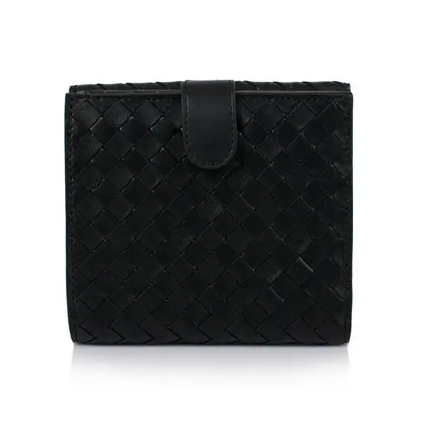 Bottega Veneta Weave Detail Short Purse