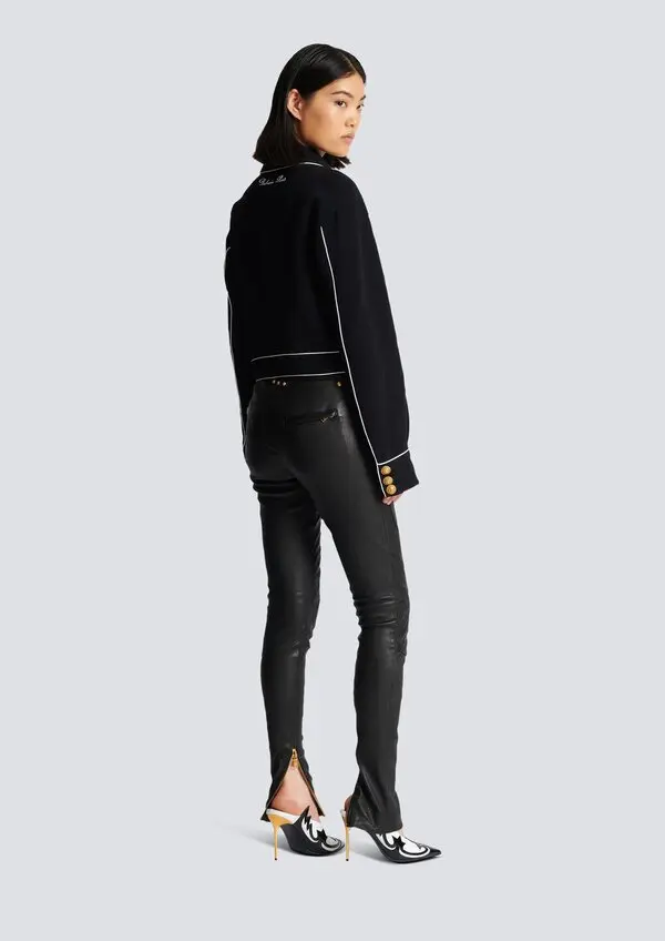 Balmain Western Crepe Jacket