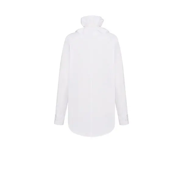 Dior Blouse With Removable Ruched Collar - No