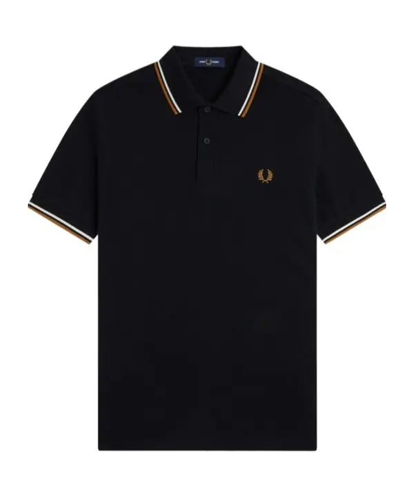 Fred Perry Short-sleeved Polo Shirt - Black