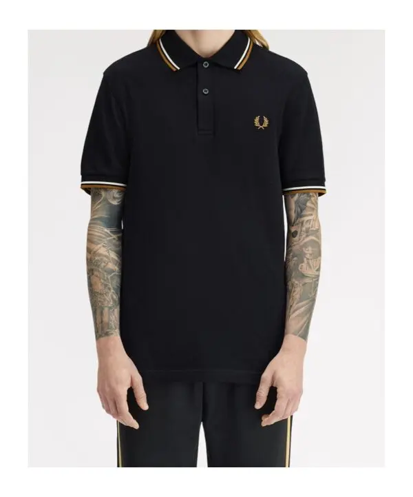 Fred Perry Short-sleeved Polo Shirt - Black