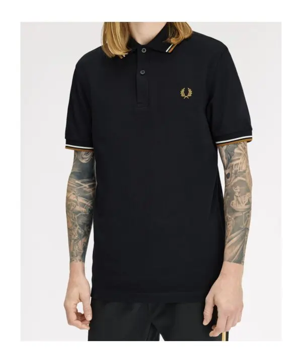 Fred Perry Short-sleeved Polo Shirt - Black