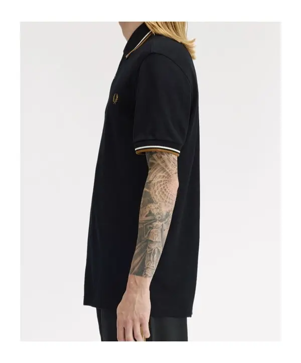 Fred Perry Short-sleeved Polo Shirt - Black