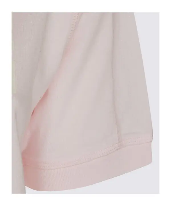ANINE BING Short-sleeve Crew Neck T-shirt With Logo Detail